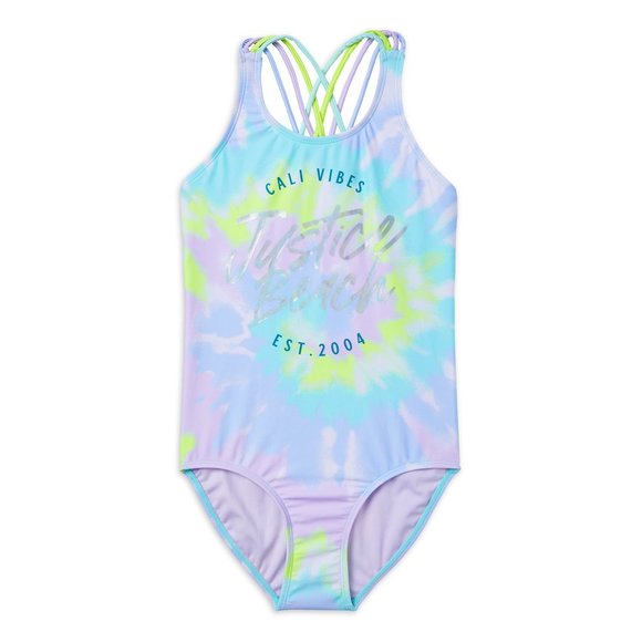 Justice | One Pieces | Justice Girls Piece Multi Straps Swimsuit | Poshmark